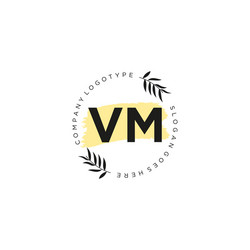 Vm Initials Vector Images (over 1,600)