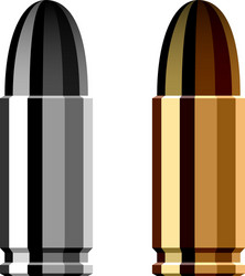 Drawing weapon gun bullets Royalty Free Vector Image