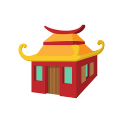 Chinese gate Royalty Free Vector Image - VectorStock