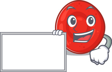 A cute picture erythrocyte cell cartoon Royalty Free Vector