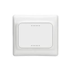 Electrical outlet - mock up template isolated Vector Image