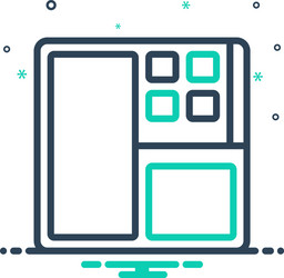 Layout Royalty Free Vector Image - VectorStock