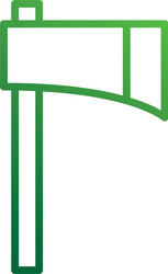 Ax farm tool Royalty Free Vector Image - VectorStock