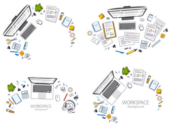 Office Top View Vector Images (over 9,100)