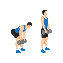 Dumbbell Deadlift Vector Images (over 260)