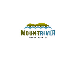 Mountain River Logos Vector Images within Landscapes & Nature (over 3,100)