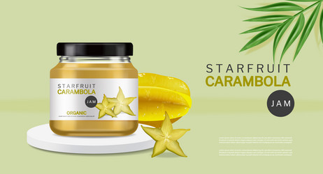 Fig jam fruit design label Royalty Free Vector Image