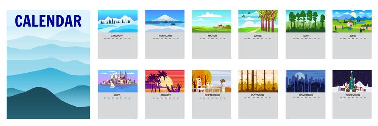 Calendar Cover Vector Images (over 36,000)