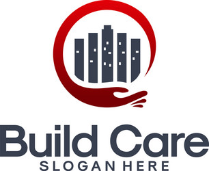 Building care logo designs architecture logo Vector Image