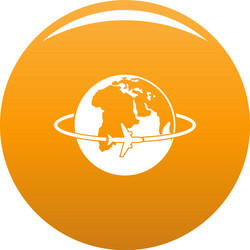 Globe Icon Orange Vector Images (over 5,900)