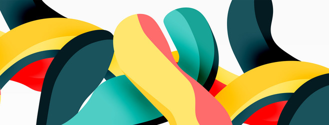 Creative geometric wallpaper splash liquid wave Vector Image