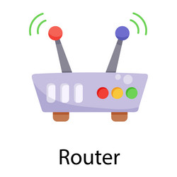 Router Royalty Free Vector Image - VectorStock
