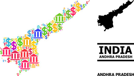 Andhra Pradesh Map Vector Images (over 370)