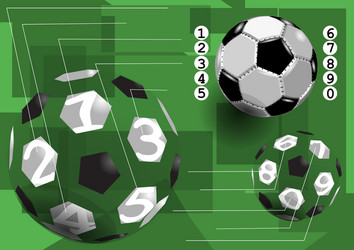 Infographics soccer football sport game Royalty Free Vector