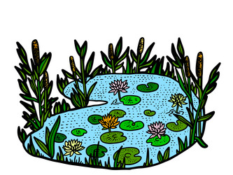 River Bank Sketch Vector Images (over 160)