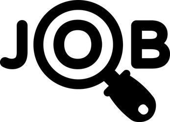 Seeking job Royalty Free Vector Image - VectorStock