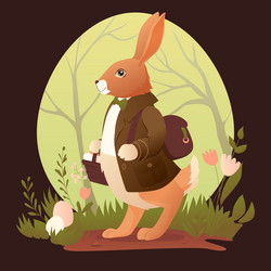 Rabbit Sitting Vector Images (over 5,700)