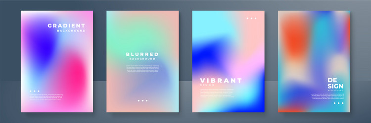 Abstract deep red and blue vibrant gradient Vector Image