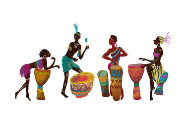 Indigenous Hand Drum Music Vector Images (74)