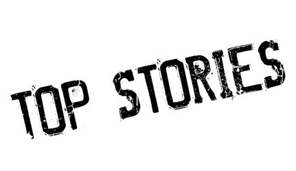 Top stories rubber stamp Royalty Free Vector Image