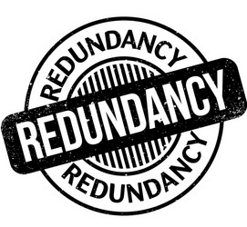 Redundancy rubber stamp Royalty Free Vector Image