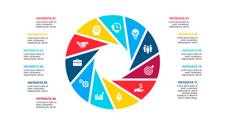 11 Step Infographic Vector Images (over 280)