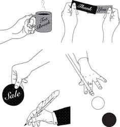 Hand Picking Vector Images (over 6,000)