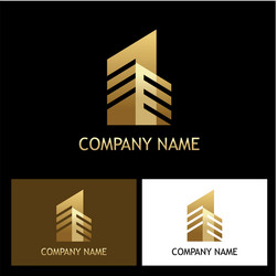 Logo Gold Building Vector Images (over 8,700)