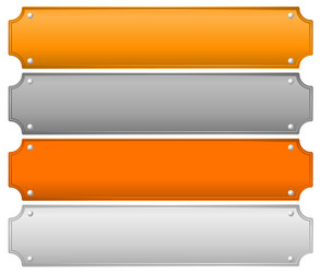 Gold Metal Name Plate Vector Images (over 110)