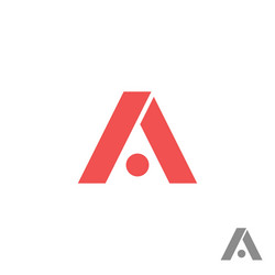 Double letter a aa logo icon Royalty Free Vector Image