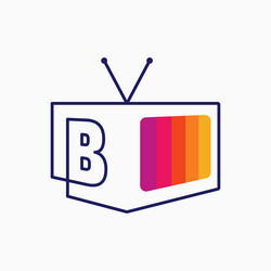 Bc letter logo initial Royalty Free Vector Image