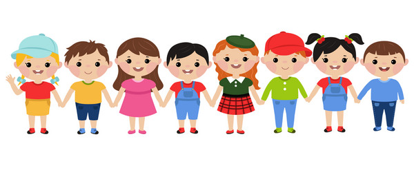 Multicultural Kids Clip Art Vector Images (over 190)