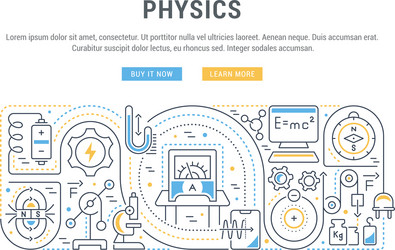 Maths website landing page design template Vector Image