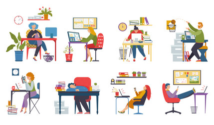 Lazy People Vector Images (over 3,100)
