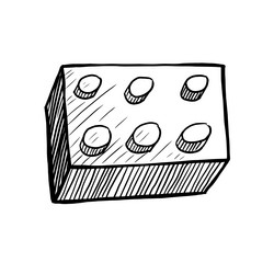 Lego Clip Art Black And White