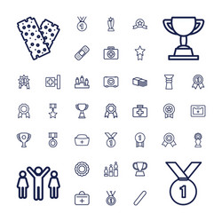 14 first icons Royalty Free Vector Image - VectorStock