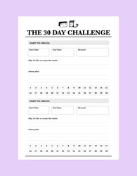 30 Day Challenge Vector Images (77)
