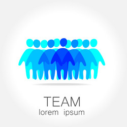 Successful team Royalty Free Vector Image - VectorStock