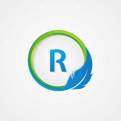 Feather Letter R Vector Images (over 150)