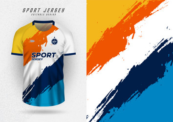 Sports jersey and t-shirt template sports jersey Vector Image