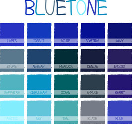 Color Names Tone Vector Images (over 100)