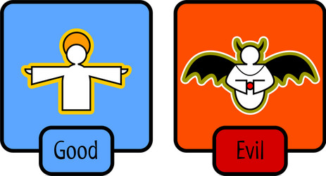 Good And Bad Symbol