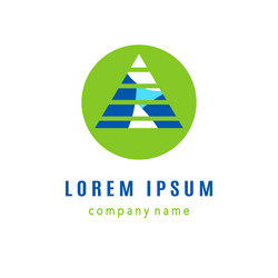 Pyramid brand awareness consist top mind Vector Image