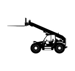 Telehandler Vector Images (61)