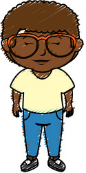 Afro Nerd Vector Images (49)