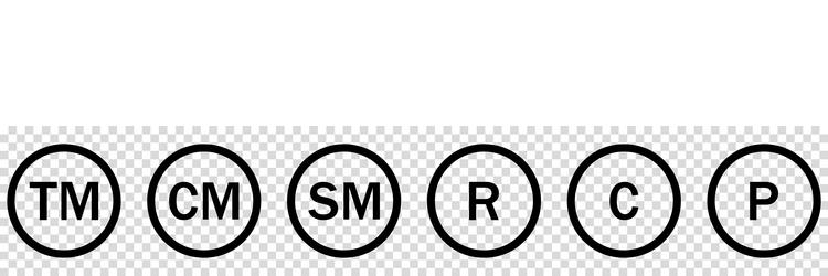 Trademark Symbol Tm Vector Images (over 500)