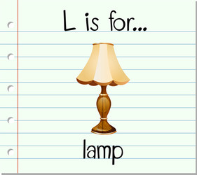 Letter L Flash Cards Vector Images (over 160)