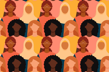 Diverse Women Vector Images (over 14,000)