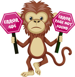 Monkey Computer Vector Images (over 580)