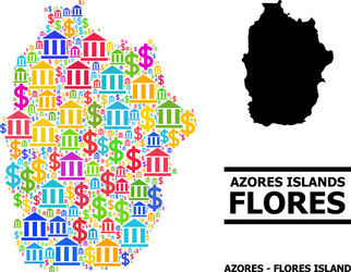 Flores Azores Map Vector Images (over 190)